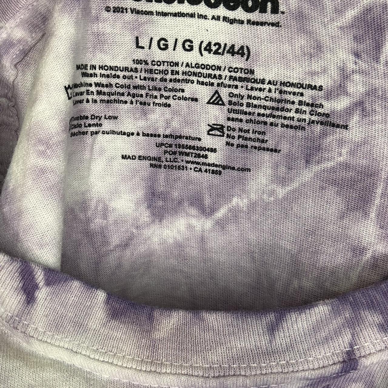 Walmart Women's White and Purple T-shirt | Depop