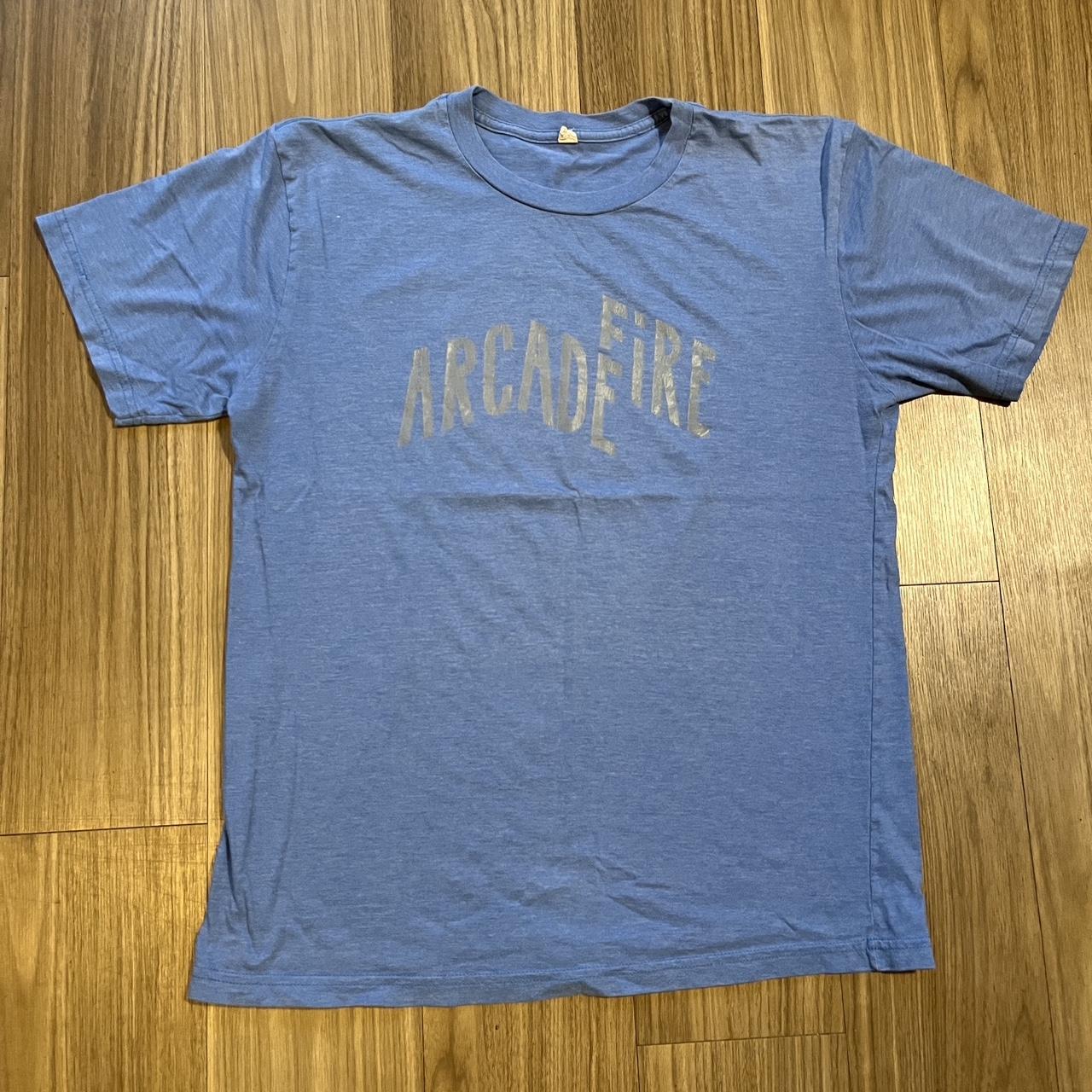 Arcade Fire Reflektor Tour T-Shirt - Depop