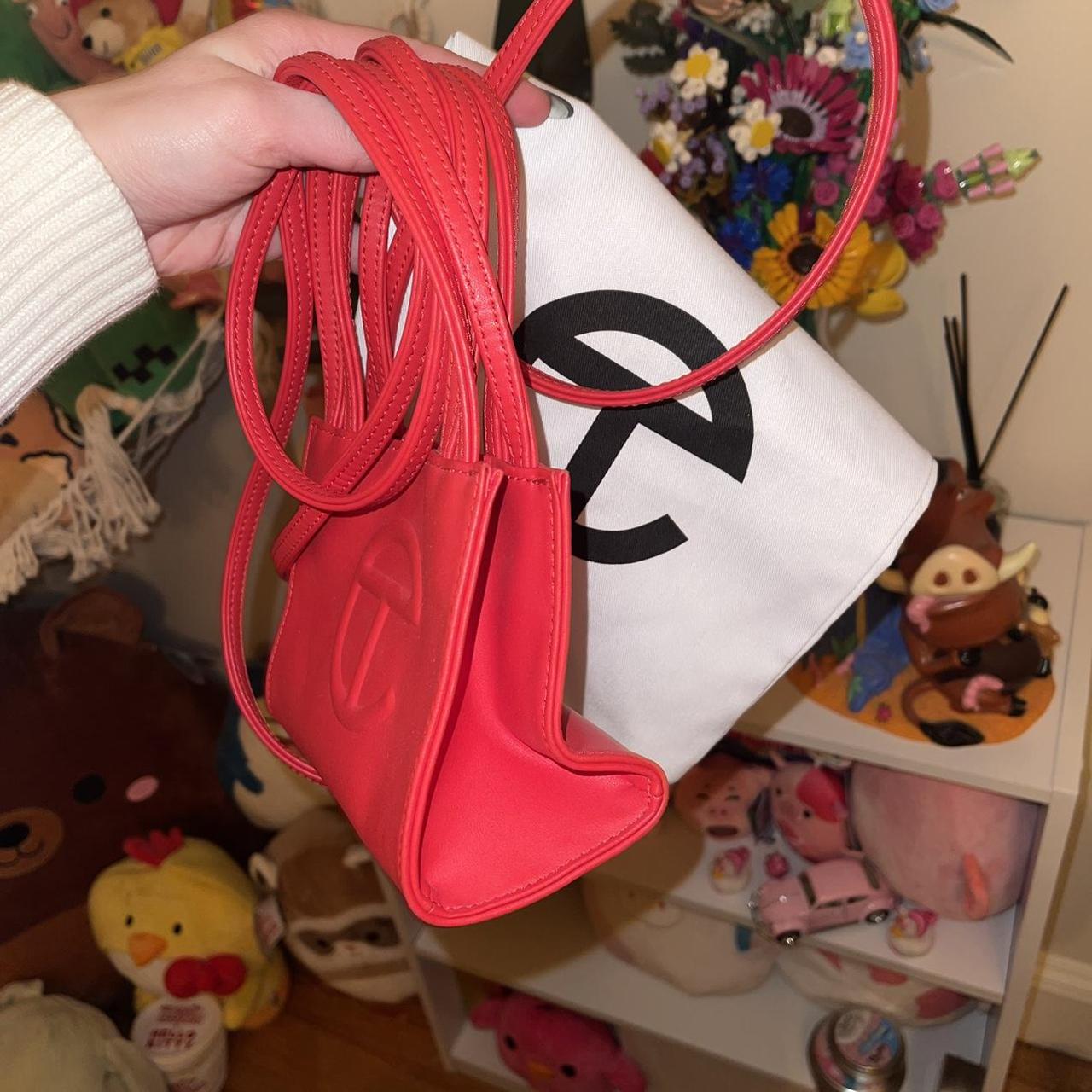 ️red mini telfar ️ brand new on my end, repop from... - Depop