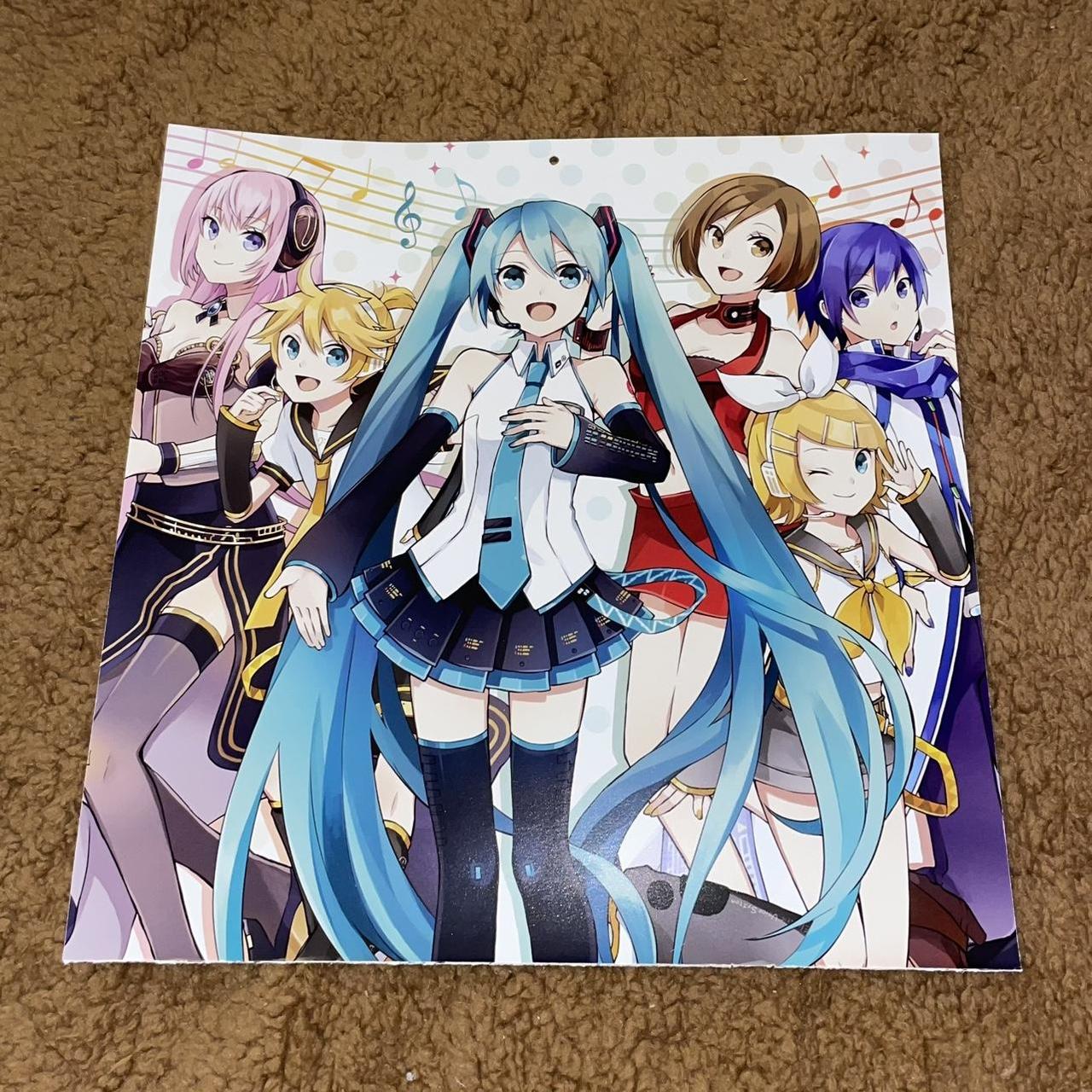 13 VOCALOID POSTERS from calendar. each measures... | Depop