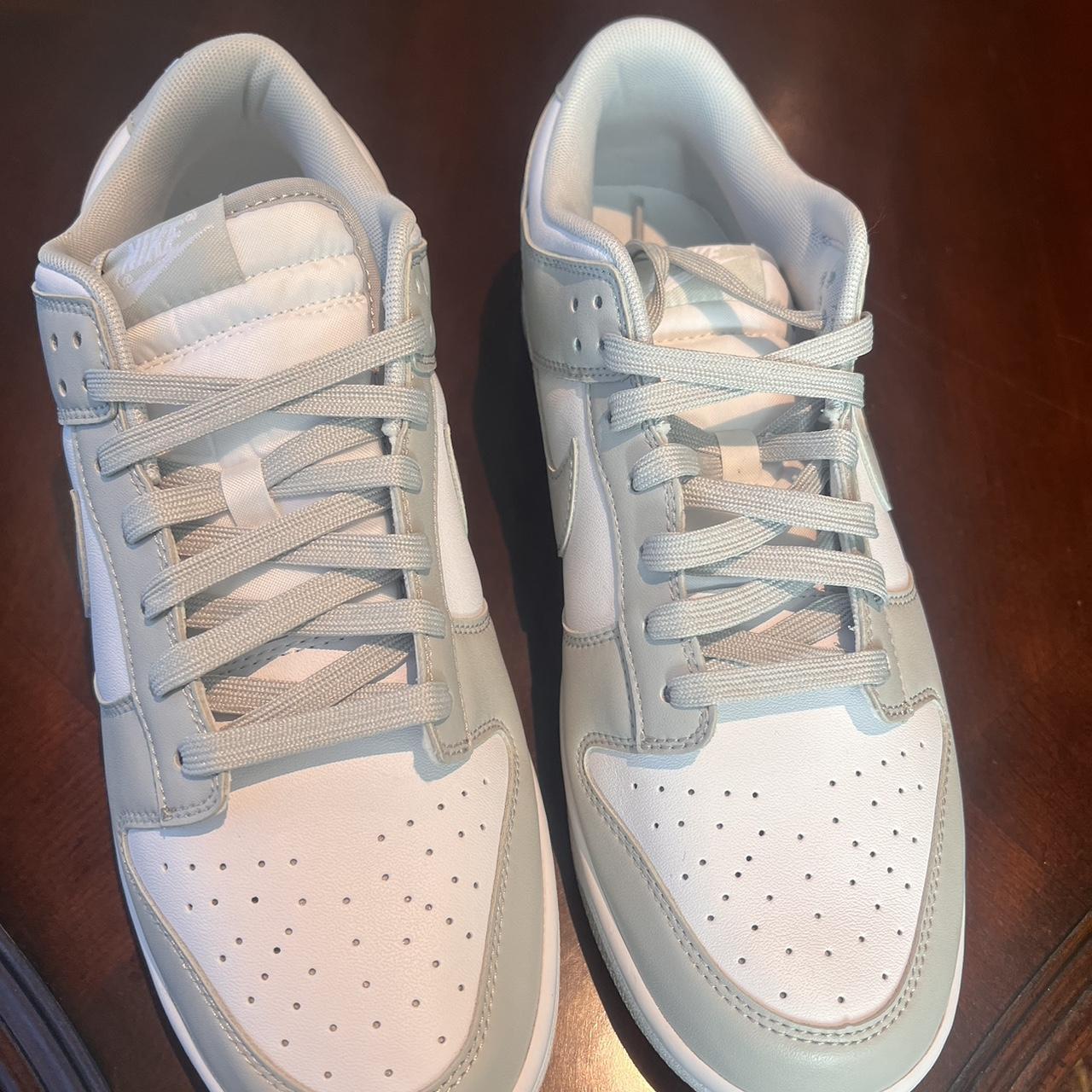 Gray Nike Dunks size 11 - Depop