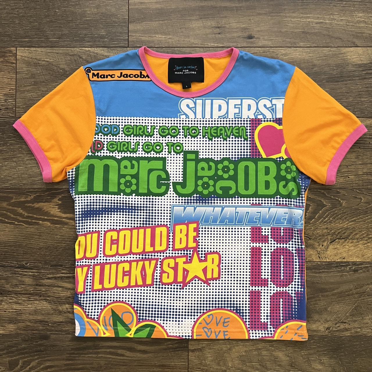 Devon Lee Carlson x Marc Jacobs Collab Baby Tee - Depop