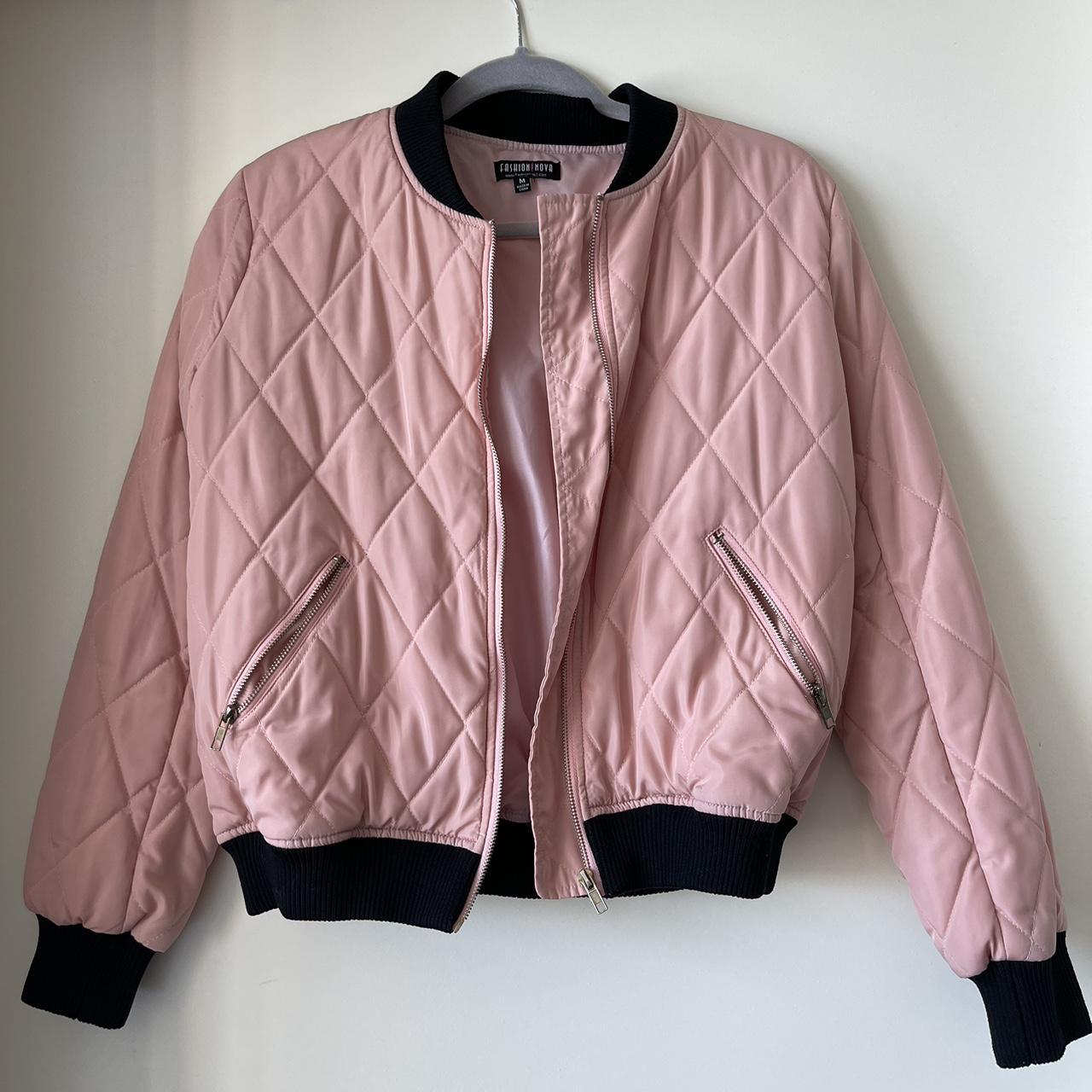 Fashion Nova Women's Pink Jacket | Depop