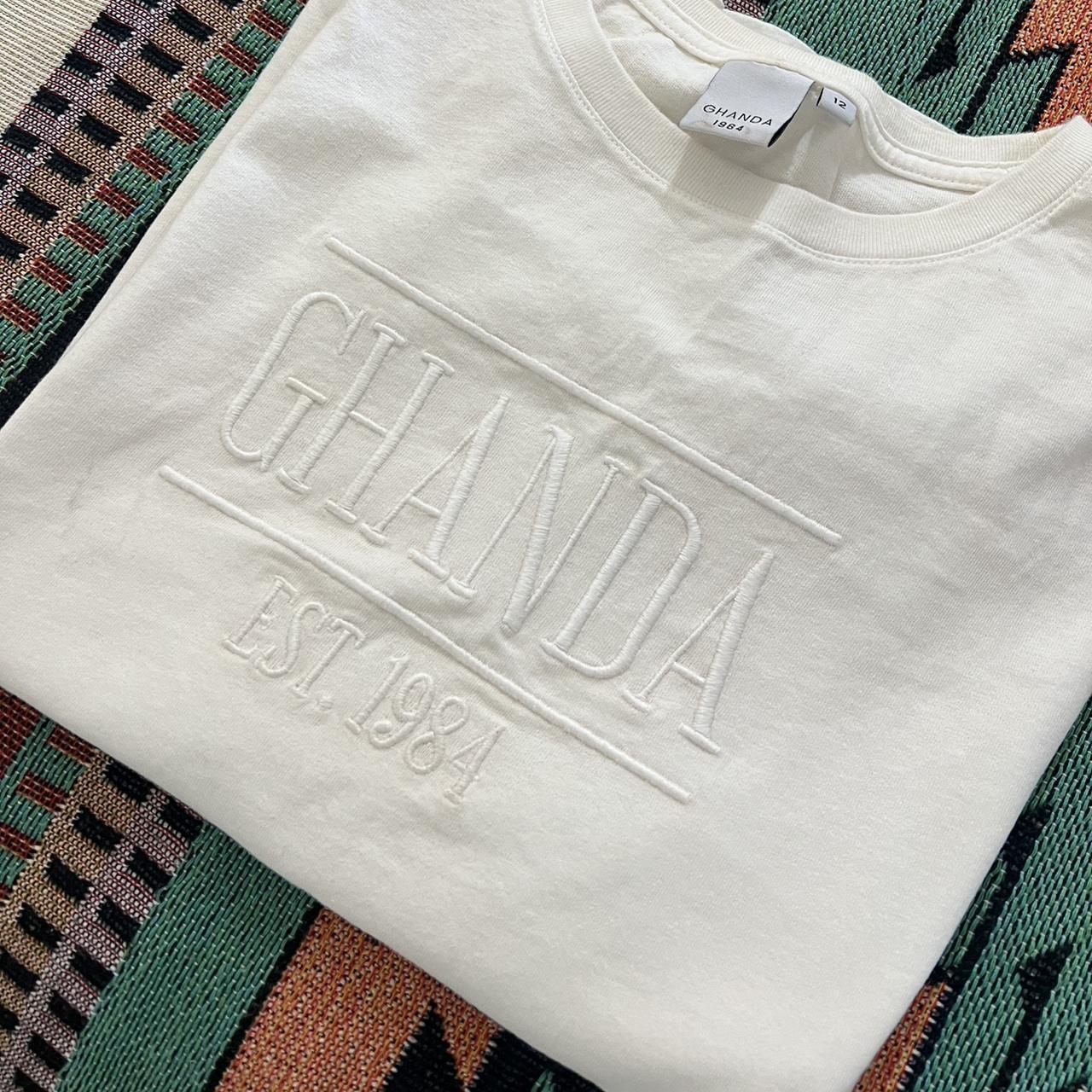 Ghanda T-Shirt. Large 12 (more like a 14) - Depop