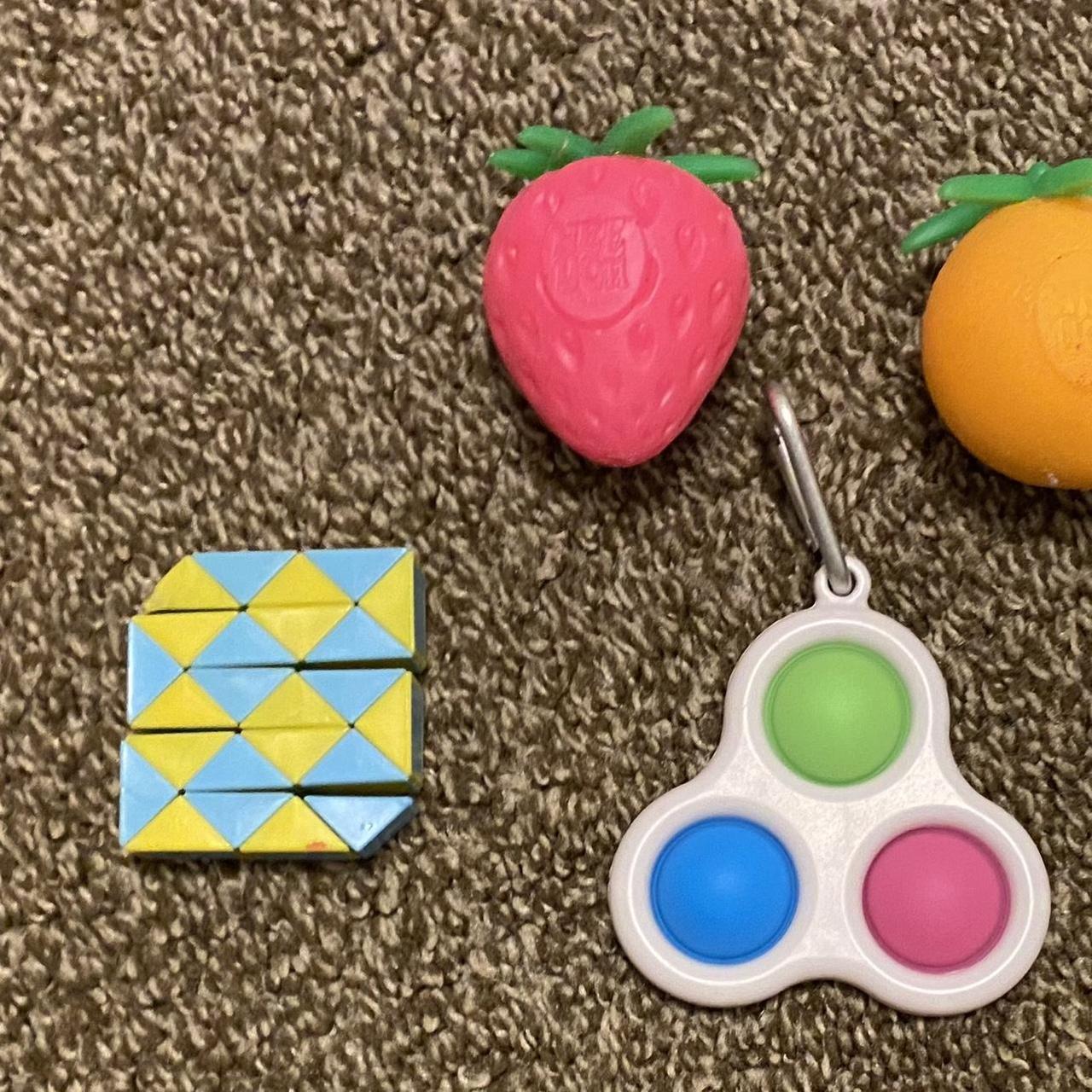 Fidget 5 pack! || contains: 2 nee dou squishys , 1... - Depop