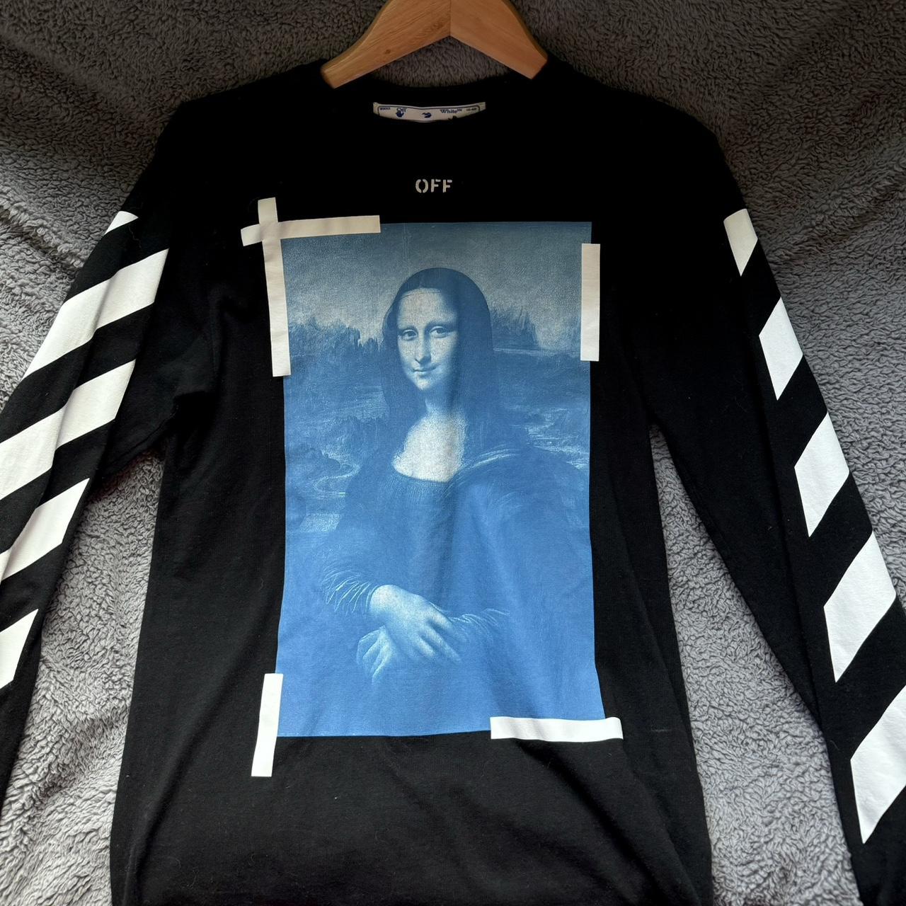 OFF WHITE MONA LISA LONG SLEEVE Medium RRP... - Depop