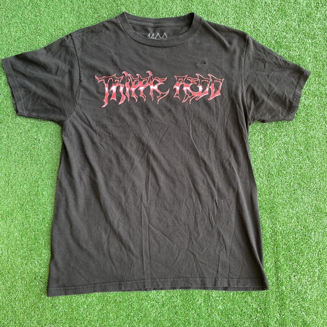 Trippie Red Tee 🔴🔴 Crazy graphic on this one😤 Sz... - Depop