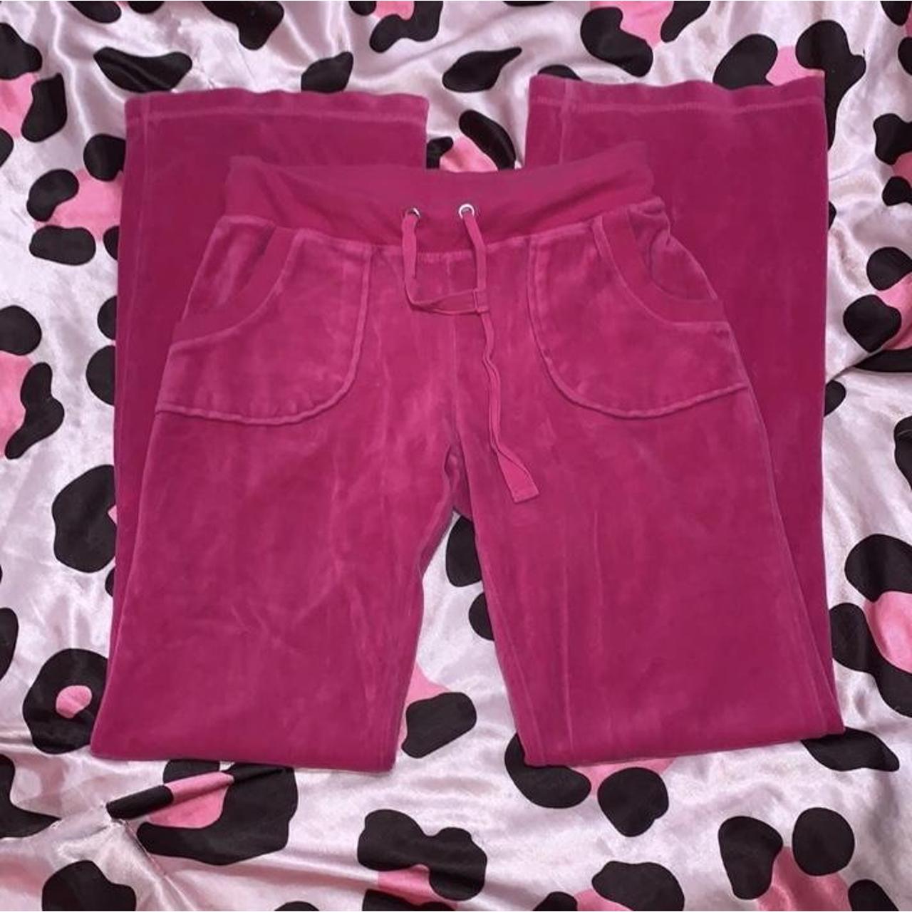 Pink Rose Tracksuit pants -size M - perfect... - Depop