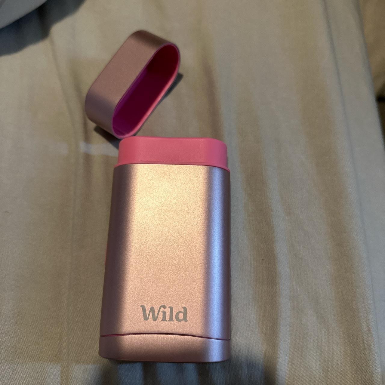 Pink wild deodorant case and two refills in cases.... - Depop