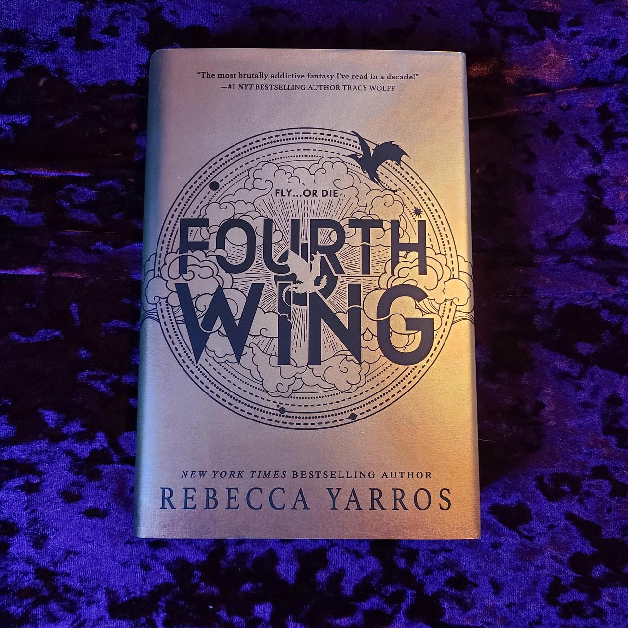 Fourth wing hard cover book Willing to... - Depop