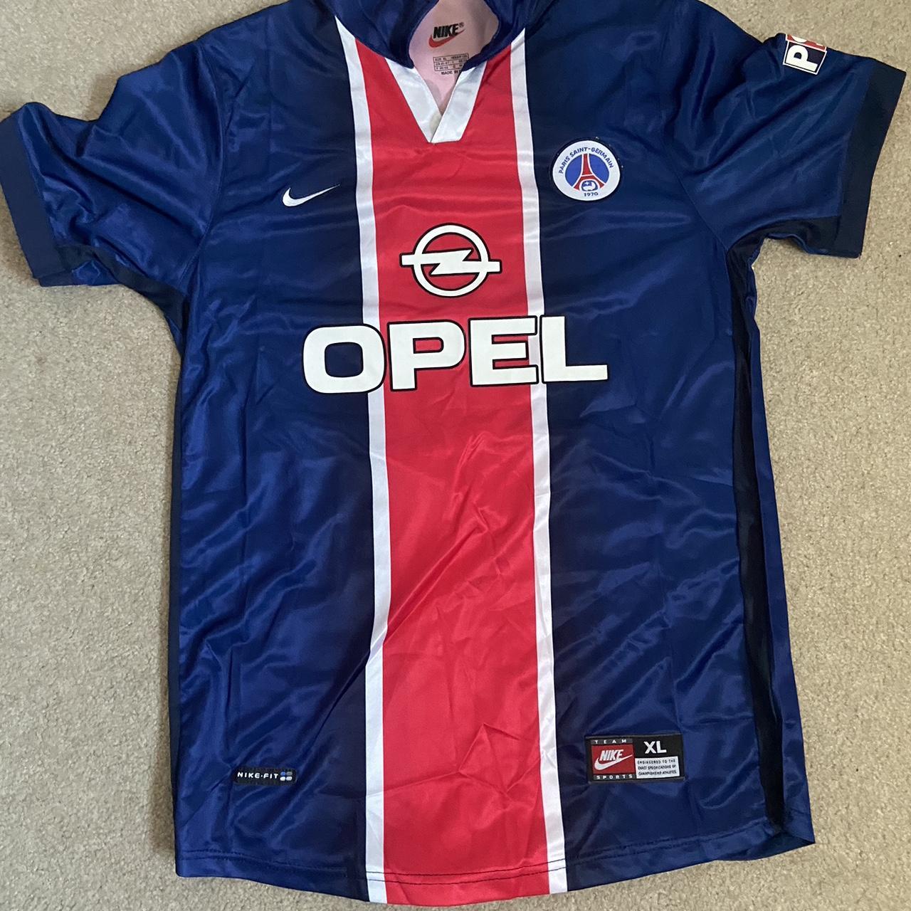 PSG 99/00 Home kit Number 10 Jay-Jay Okocha XL but... - Depop