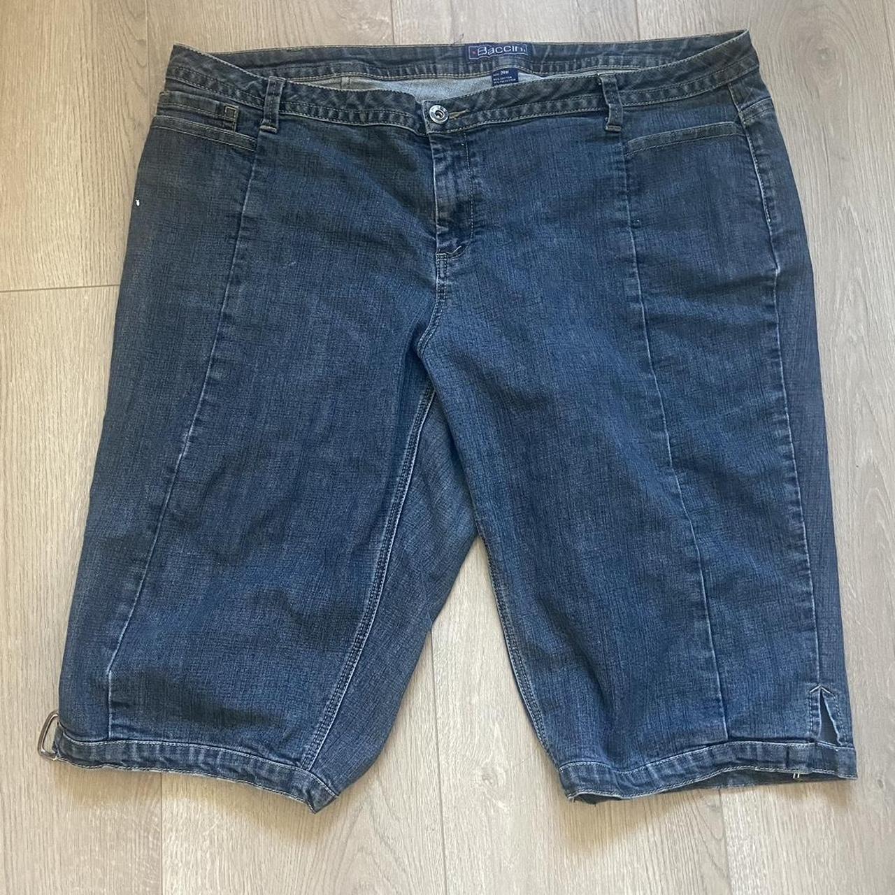 Good condition jorts Big but look good also has a... - Depop