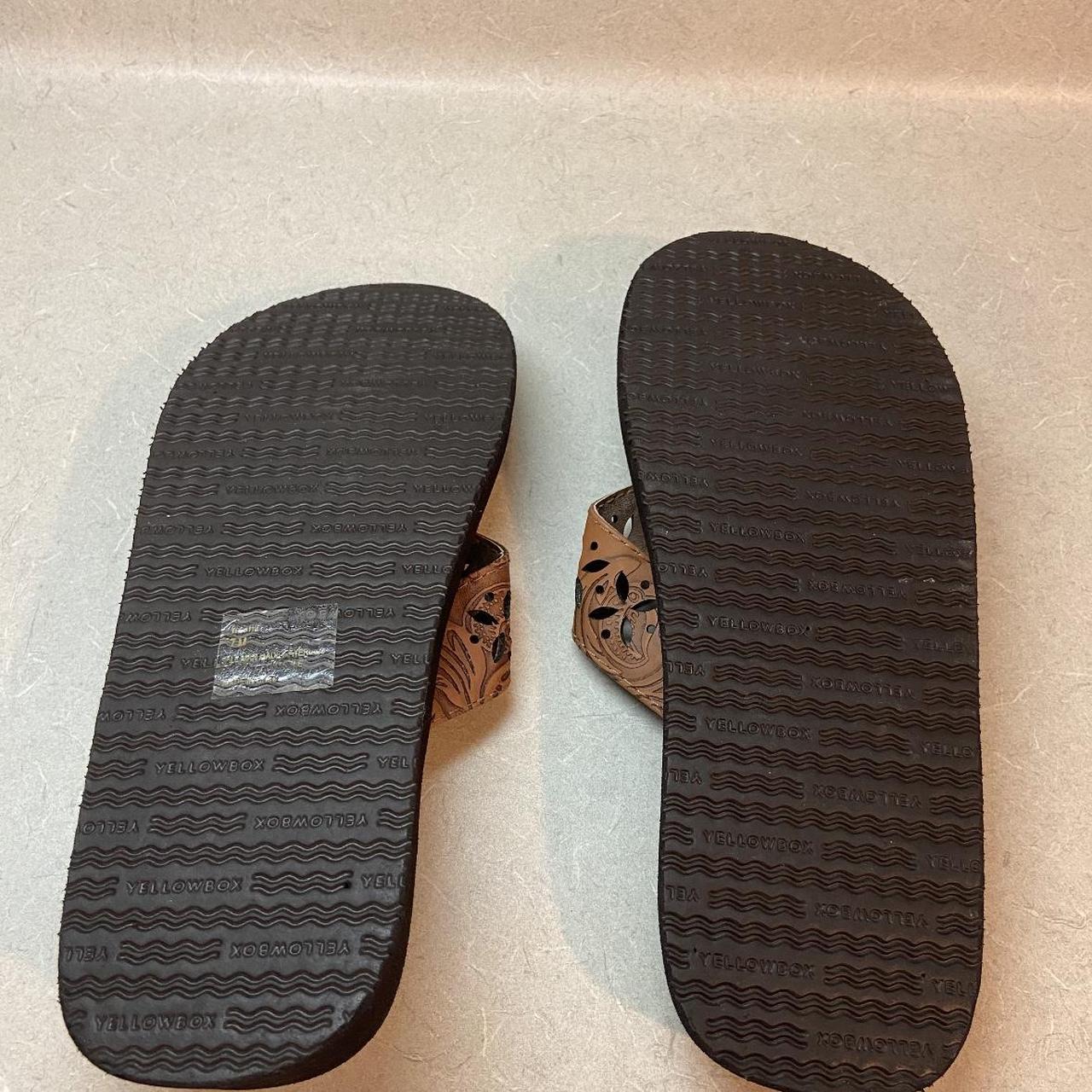 Yellow box slides - Depop