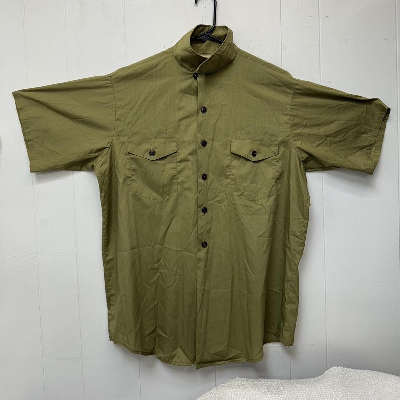 Official Boy Scout Uniform Shirt (p+p= 24 1/2”. c+b=... - Depop