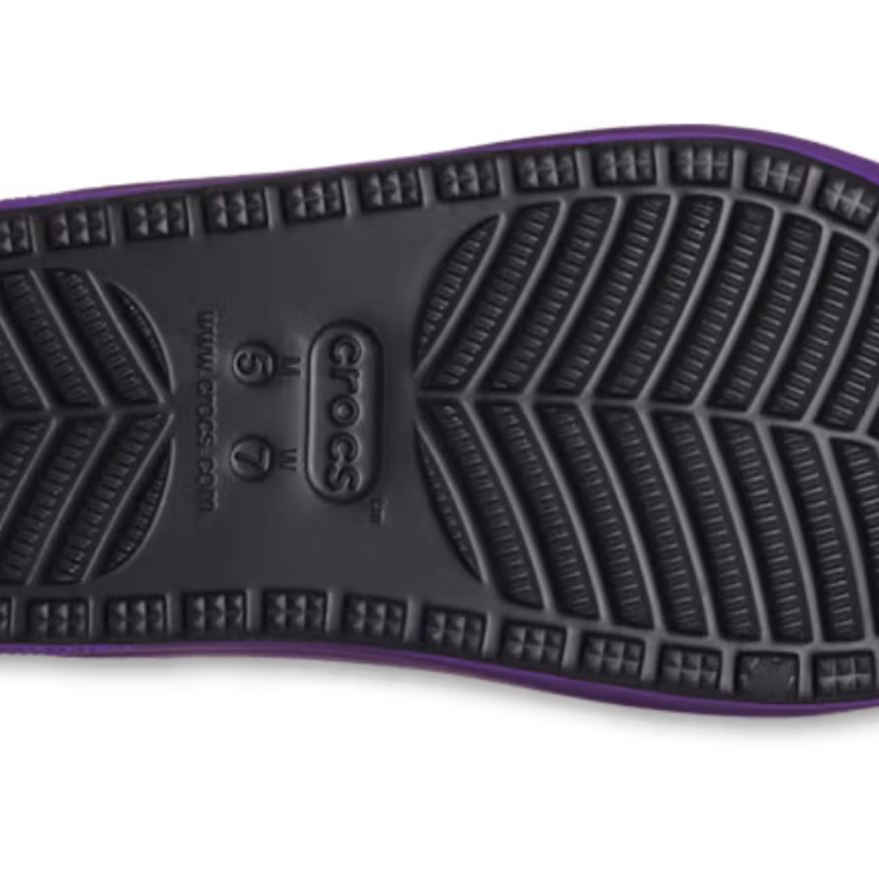 McDonald's Grimace X Crocs Cozzzy Sandals Womens UK... - Depop