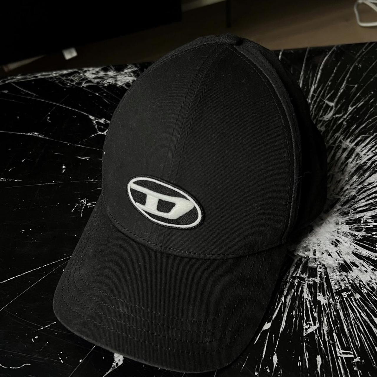 Diesel black cap Size 58 Only worn once, in great... - Depop