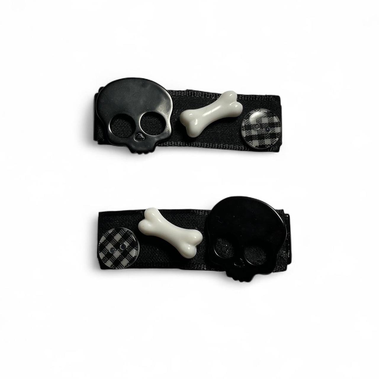 skull & bones junk hair clips - price is for 1, dm... | Depop