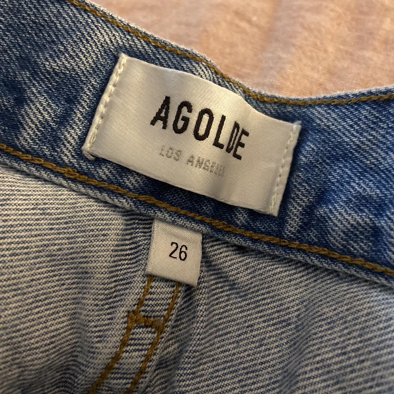 Aritzia Agolde ripped jeans #rippedjeans - Depop