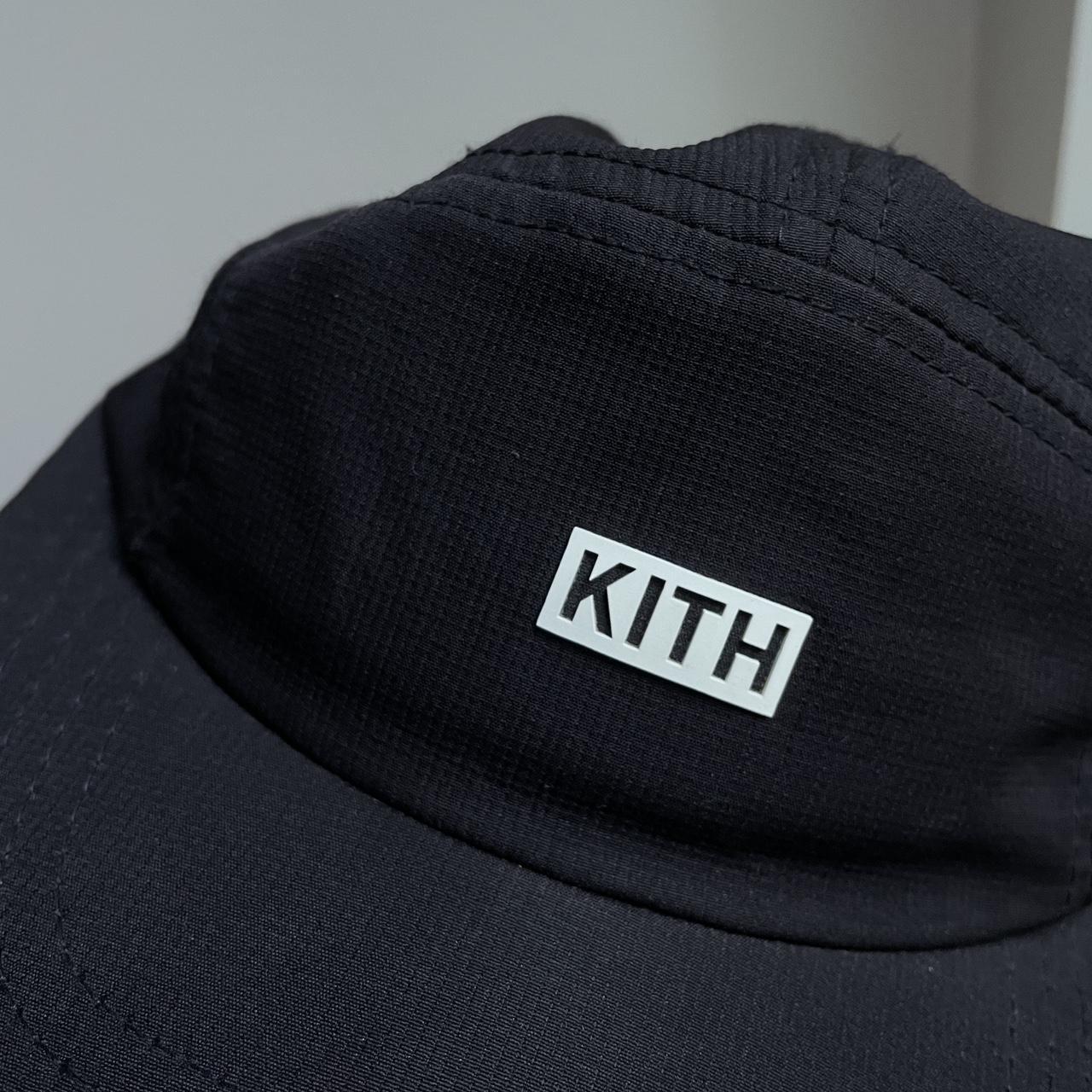 Kith black camp hat overall in decent condition.... - Depop
