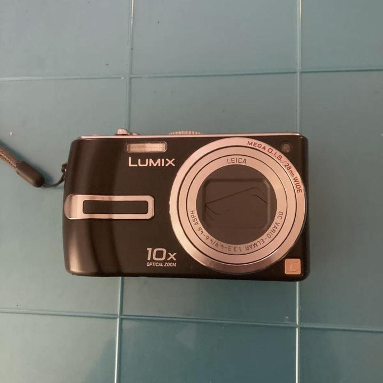 Panasonic LUMIX DMC-TZ3 BLACK Digital Camera-SD... - Depop