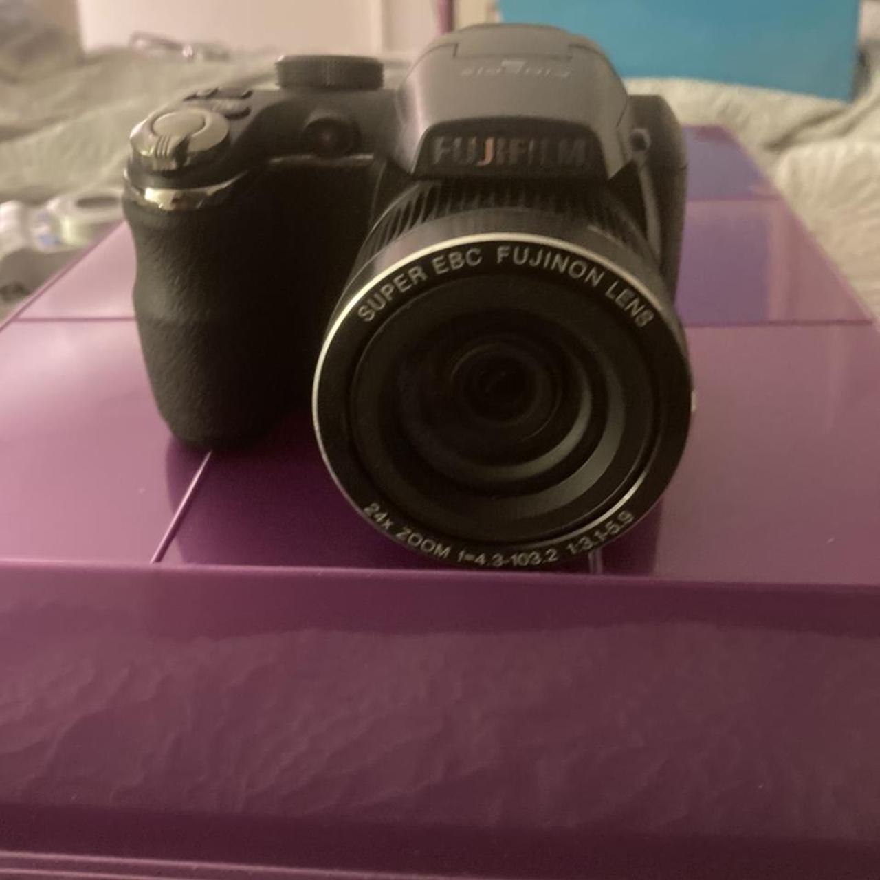 Fujifilm Finepix S3280 14MP Black Digital Camera... - Depop