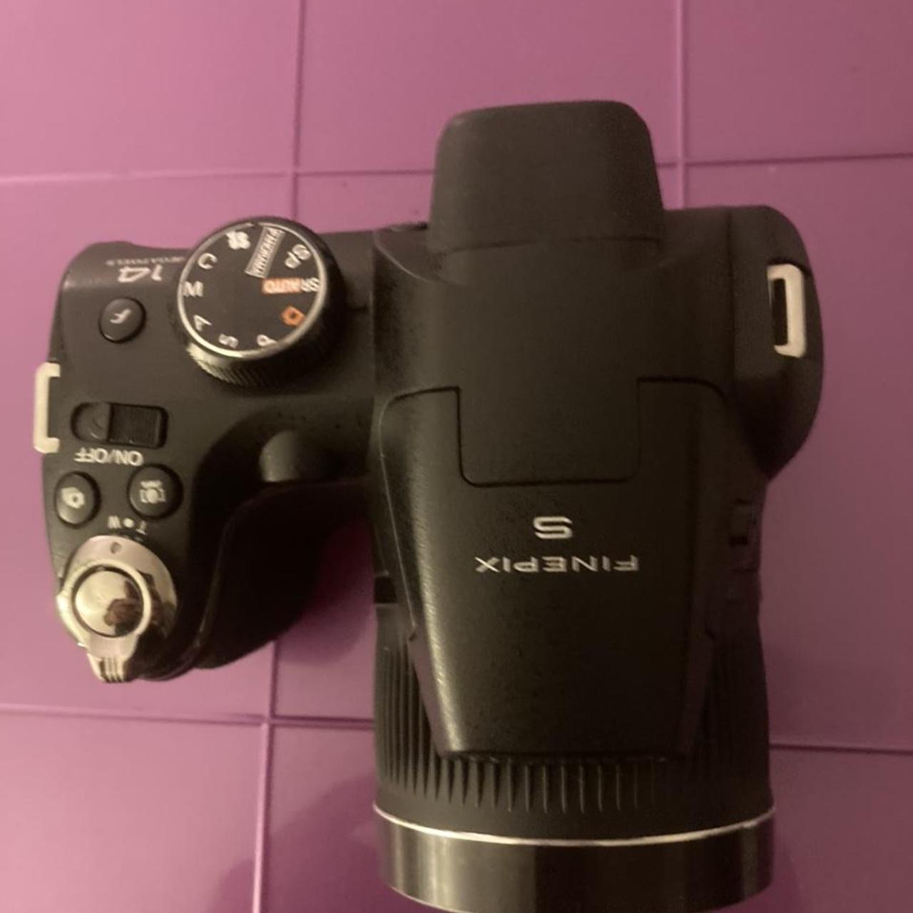 Fujifilm Finepix S3280 14MP Black Digital Camera... - Depop