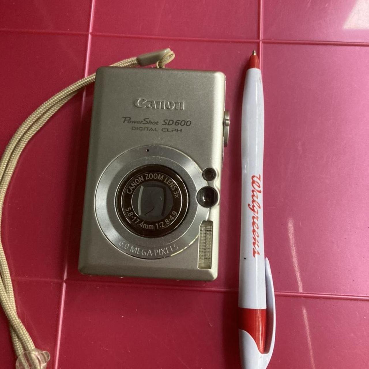 Canon PowerShot SD600 IS Digital ELPH Camera &... - Depop