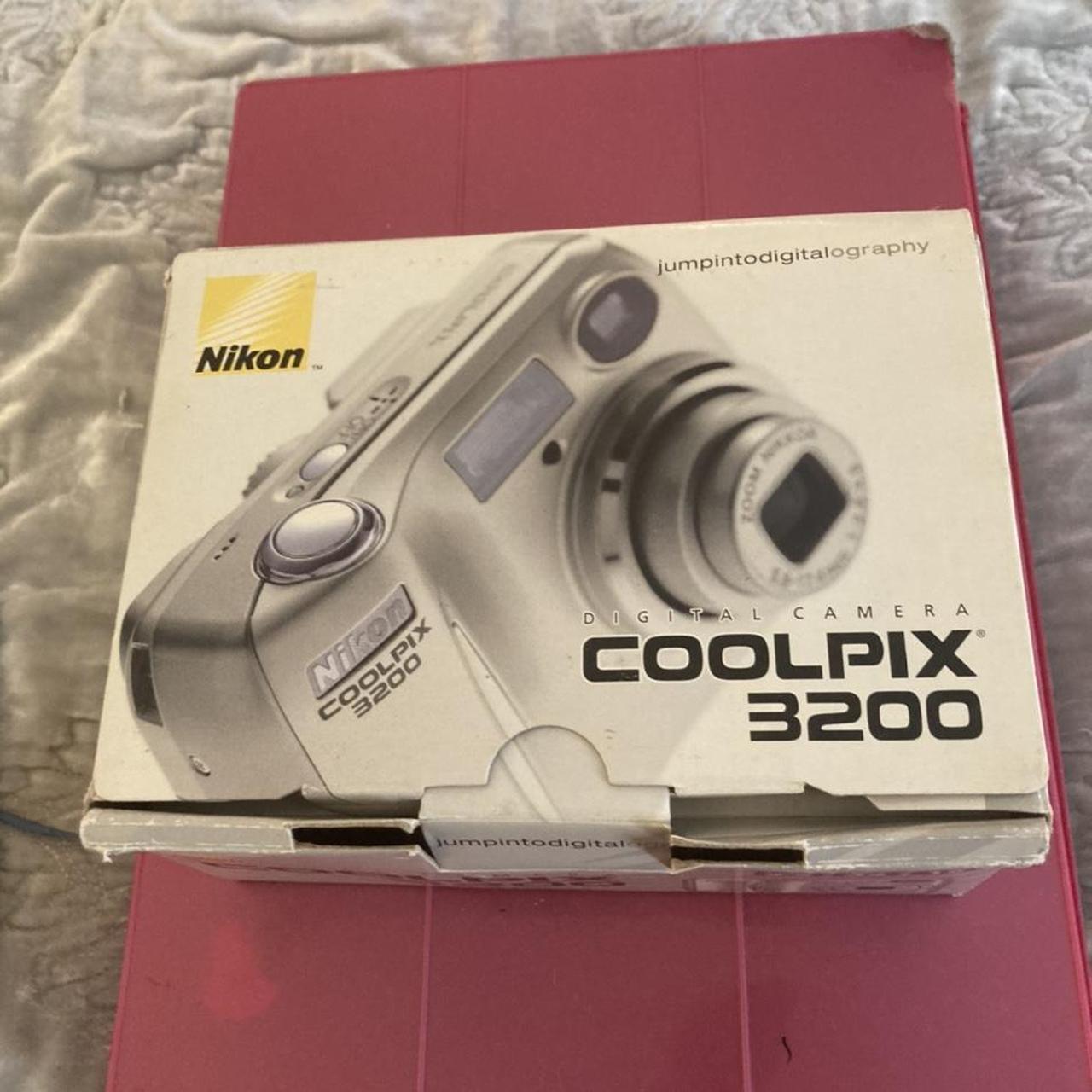 Nikon Coolpix 3200-Silver Digital Camera In... - Depop