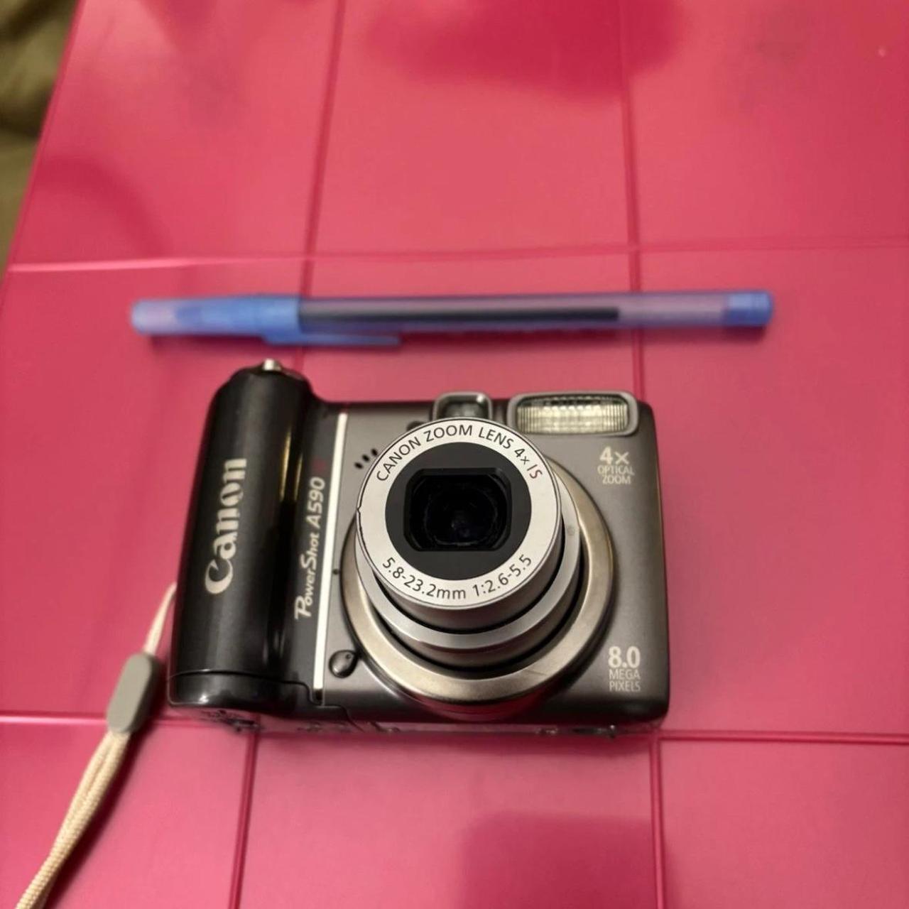 Canon PowerShot A590-GRAY-2 Tone-8.0 MP-High Quality... | Depop