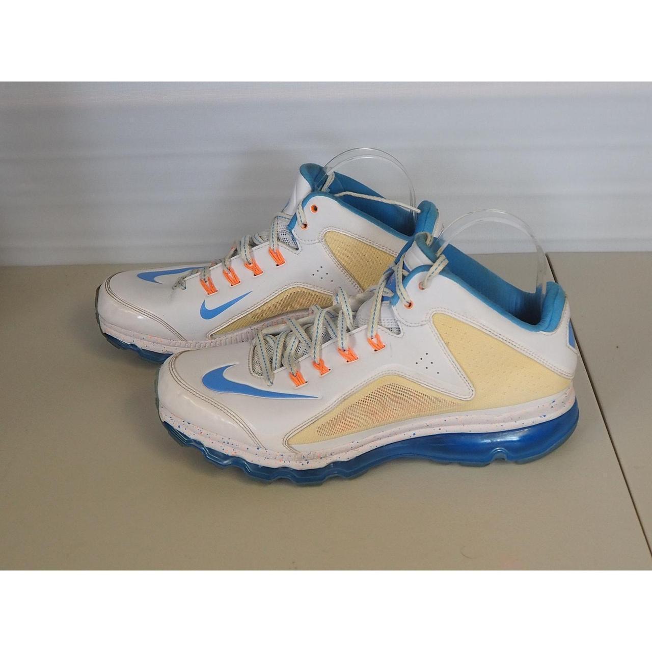 Nike Swingman 360 Pregame TR Sneakers White, Blue... | Depop