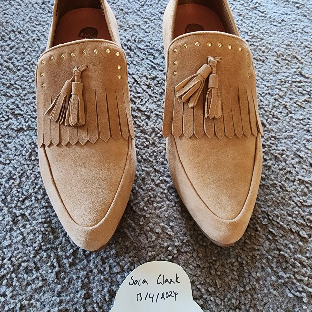 Bared Cleo tan suede size 40 in perfect condition.... - Depop