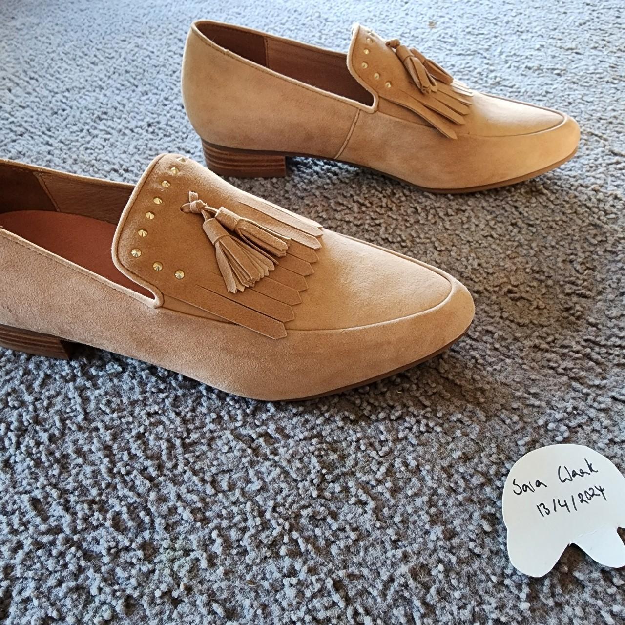 Bared Cleo tan suede size 40 in perfect condition.... - Depop