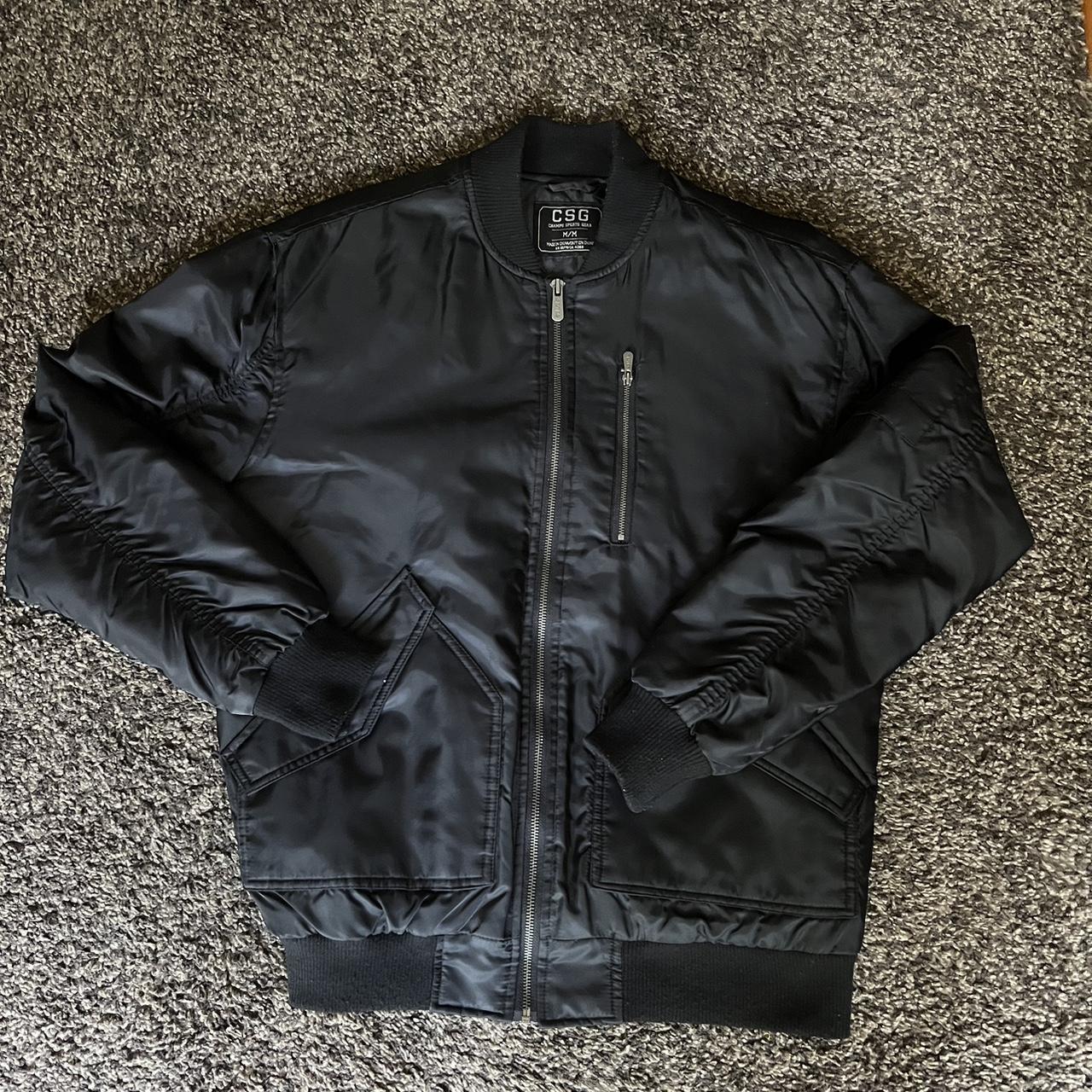 CSG Champs Bomber Jacket Size Medium... - Depop