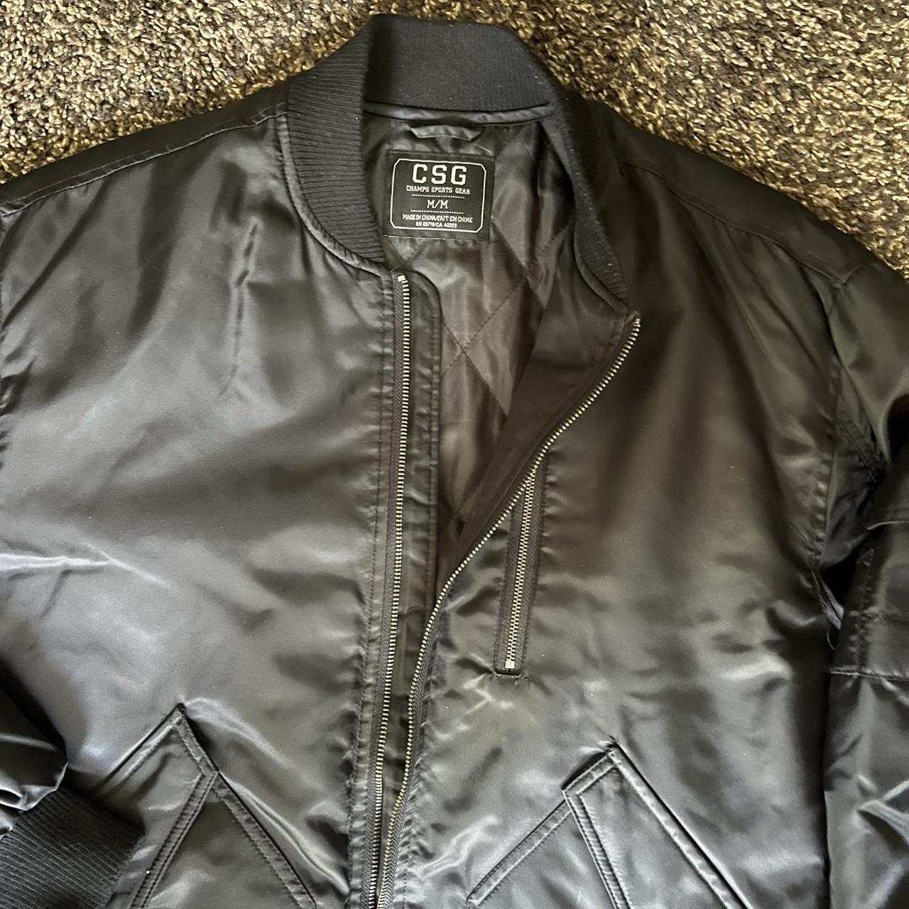 CSG Champs Bomber Jacket Size Medium... - Depop