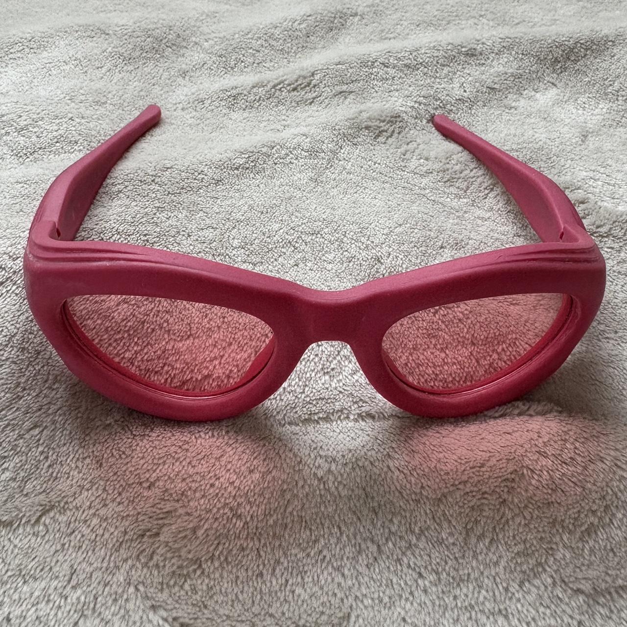 Bottega Veneta Pink goggle glasses Brand new | Depop