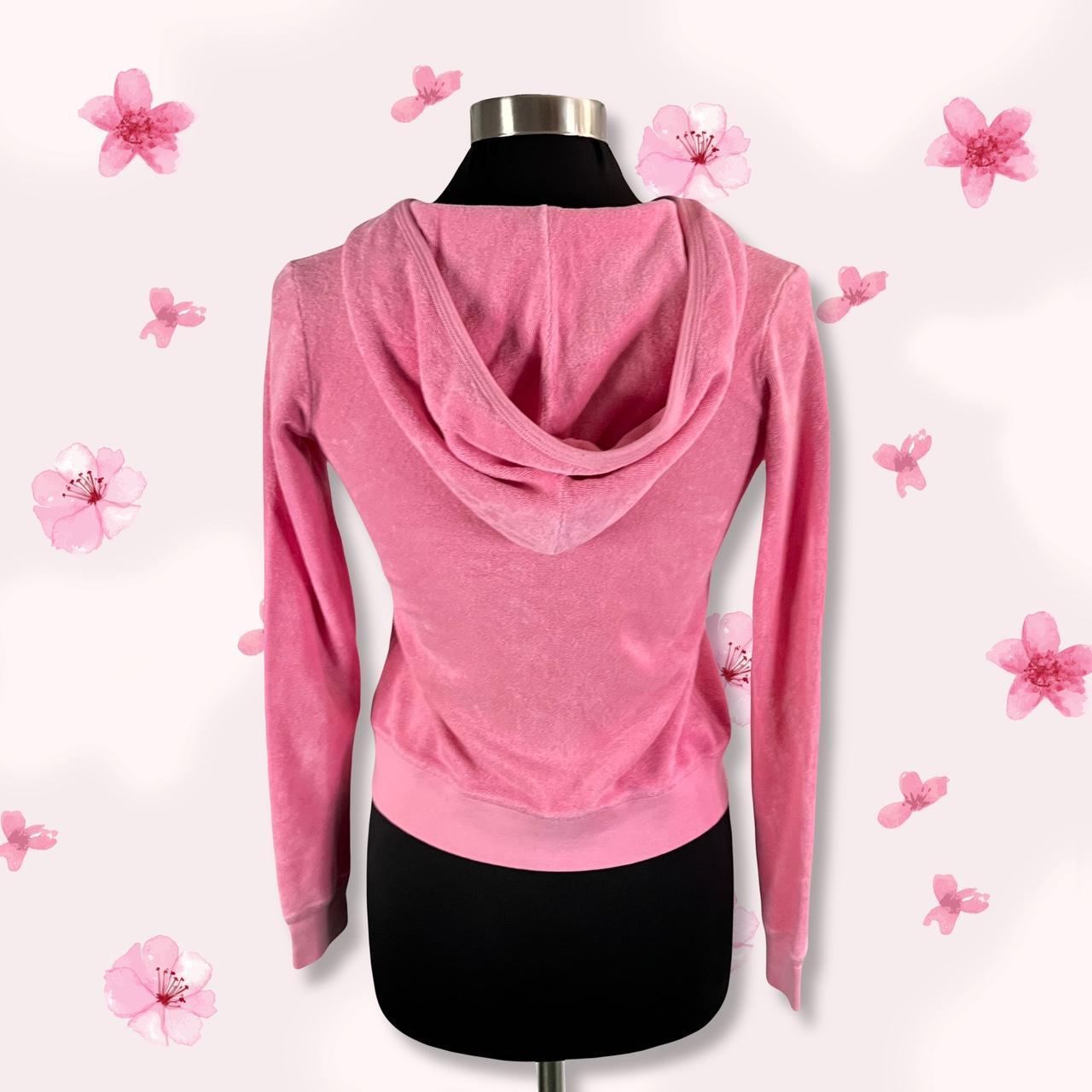 Light Pink Juicy Couture Terry Zip-Up Jacket ☆ Size:... - Depop