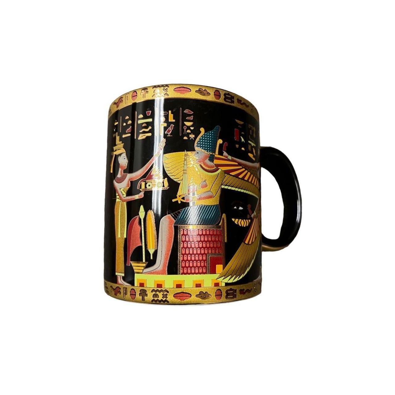 Immatgar Black Pharaonic egyptian mug Souvenir... - Depop
