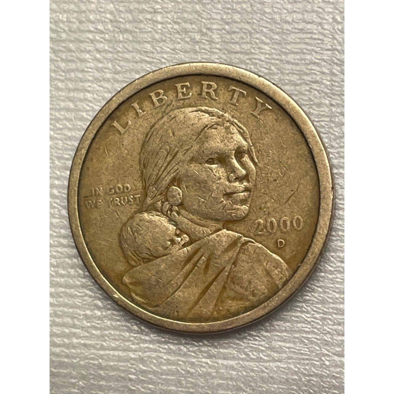 Rare 2000 D Sacagawea dollar coin. This is a coin... - Depop