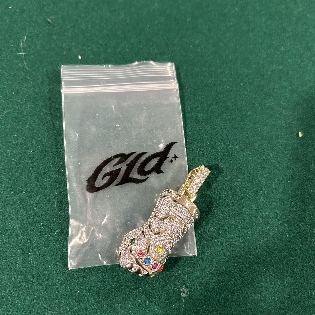 GLD Thanos pendent and cross - Depop