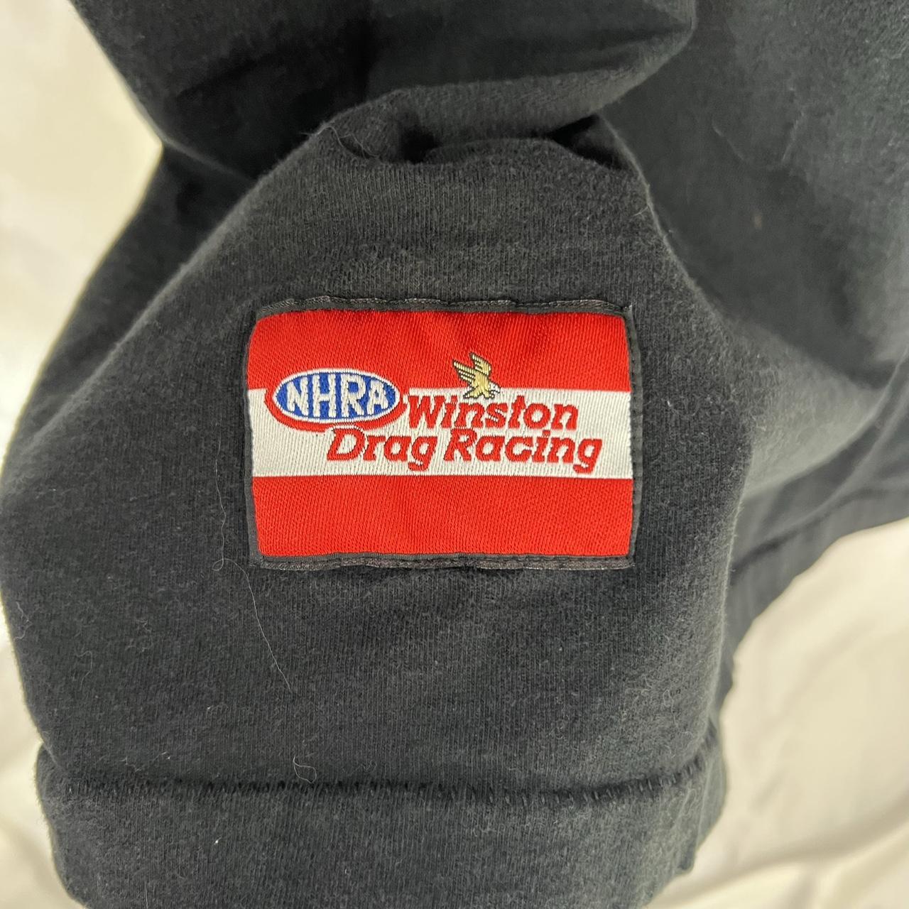 Official NHRA Winston Drag Racing Tshirt STATS... - Depop