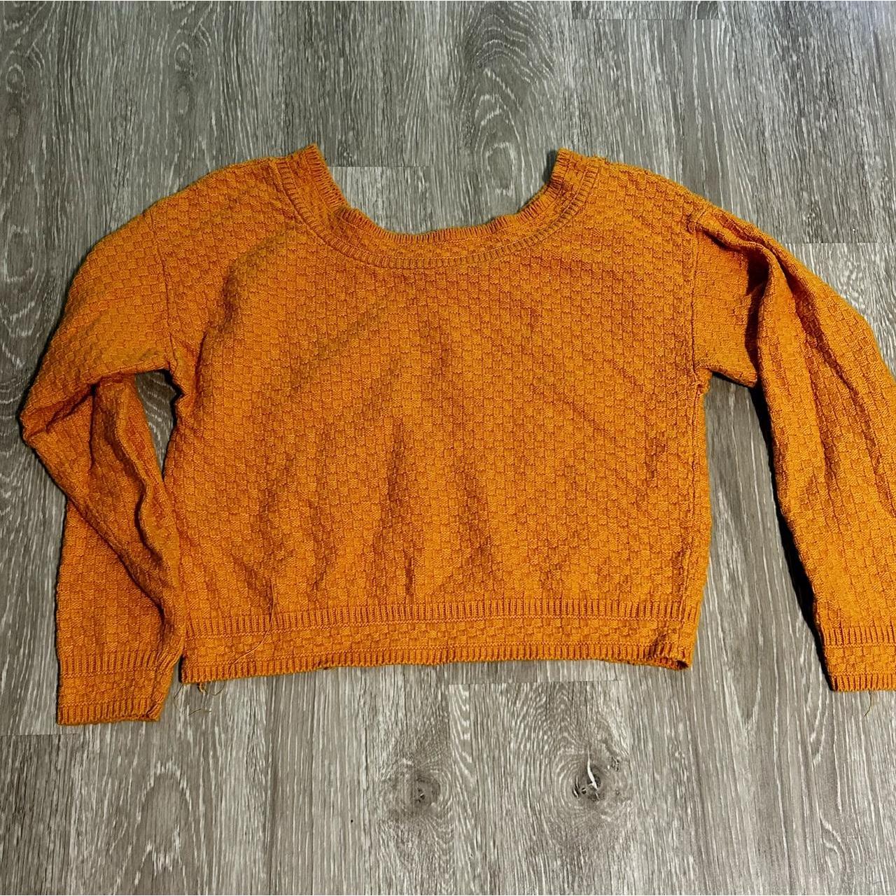 Object Women's Orange Jumper | Depop