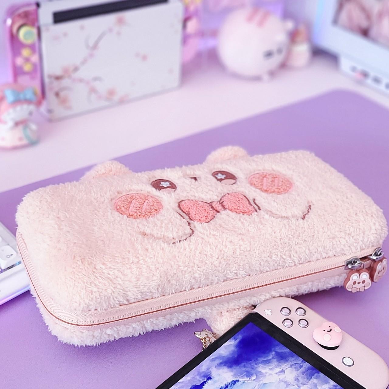 Geek share furry case. Case only #kawaii #pink... - Depop
