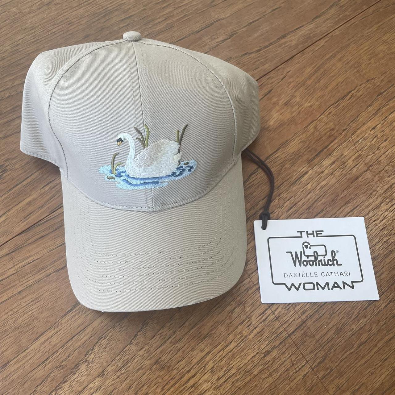 The Woolrich x Danielle Cathari Embroidered Baseball... - Depop