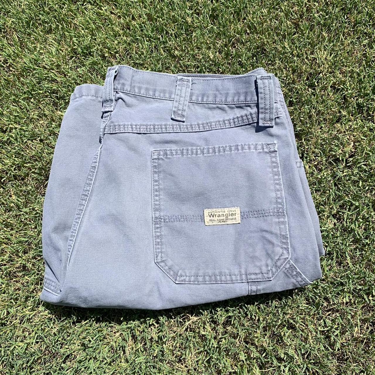 WRANGLER JORTS gray color! perfect feel for... - Depop
