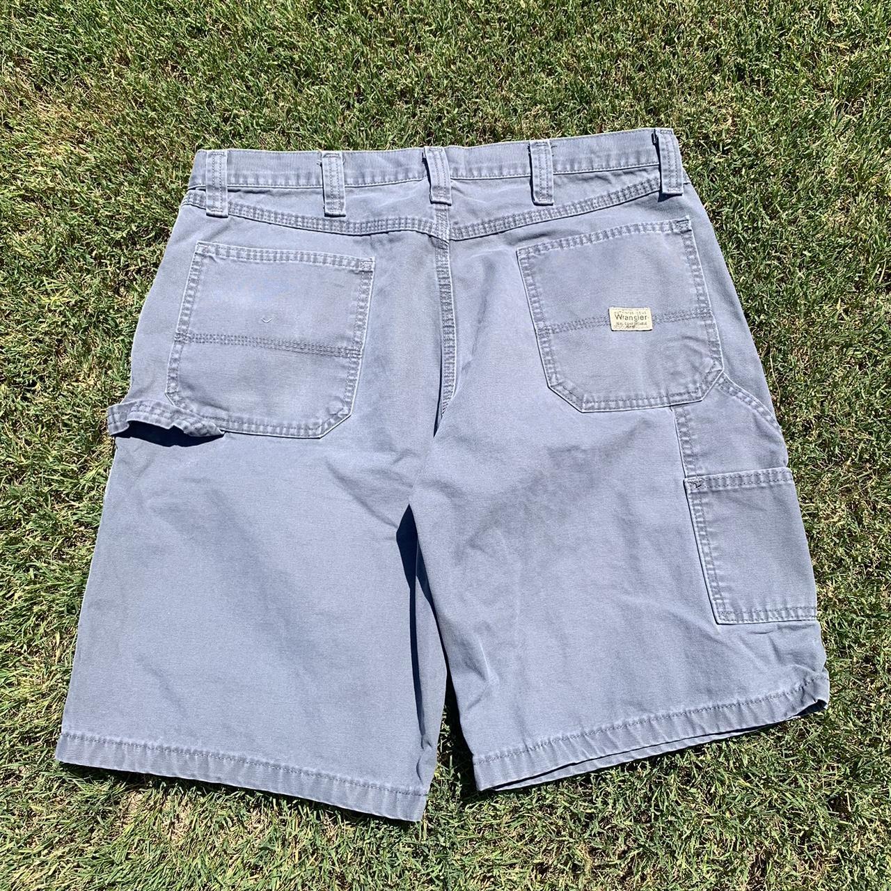 WRANGLER JORTS gray color! perfect feel for... - Depop