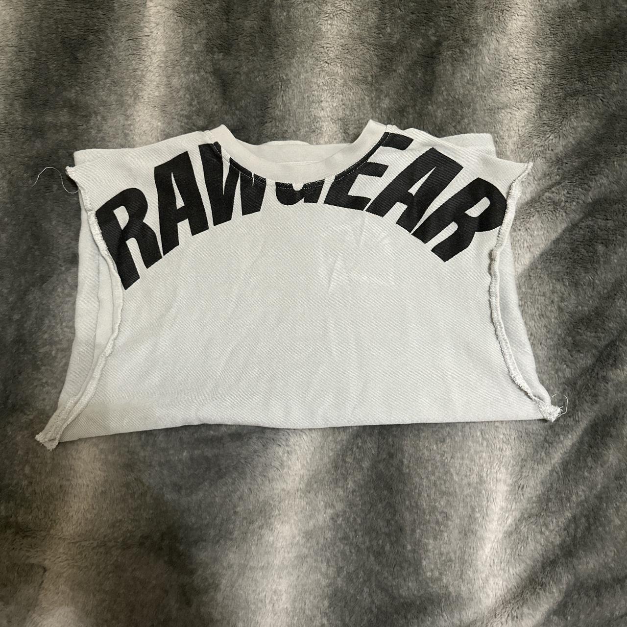 RAWGEAR cut off tee - Depop