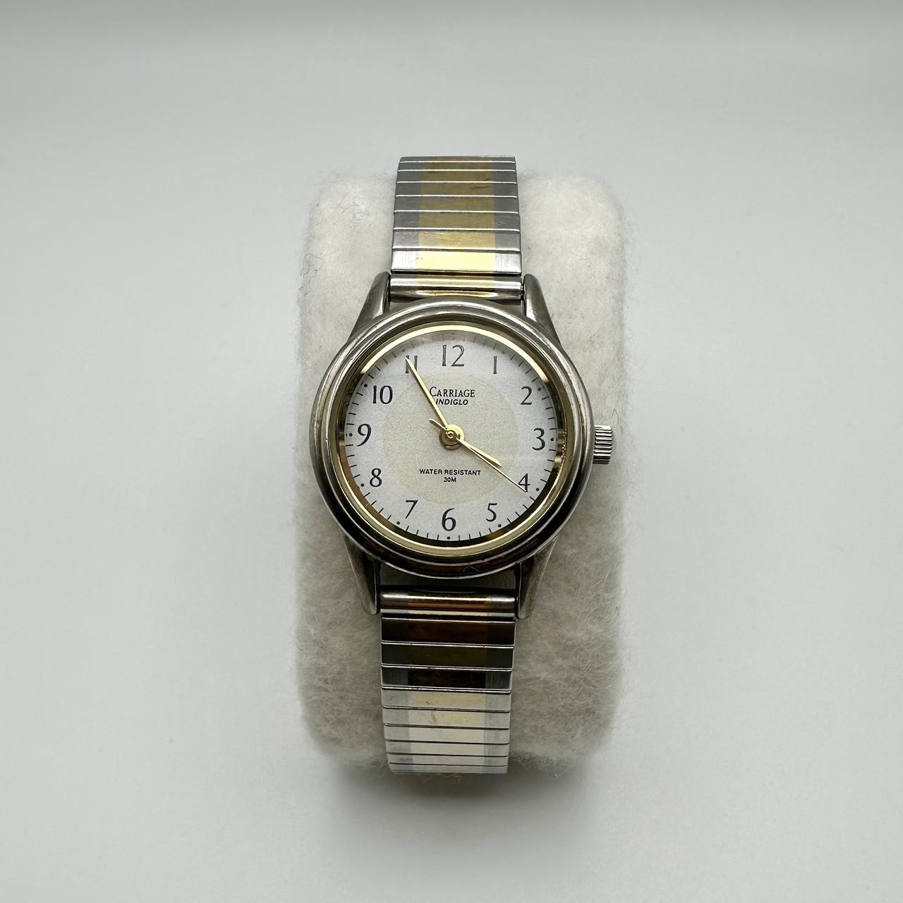 Glow Watch - Expandable - Gold and silver toned with... - Depop