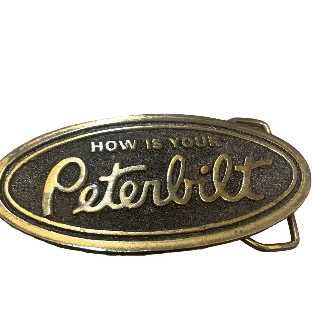 How's Your Peterbilt Trucking Belt Buckle #Peterbilt... - Depop