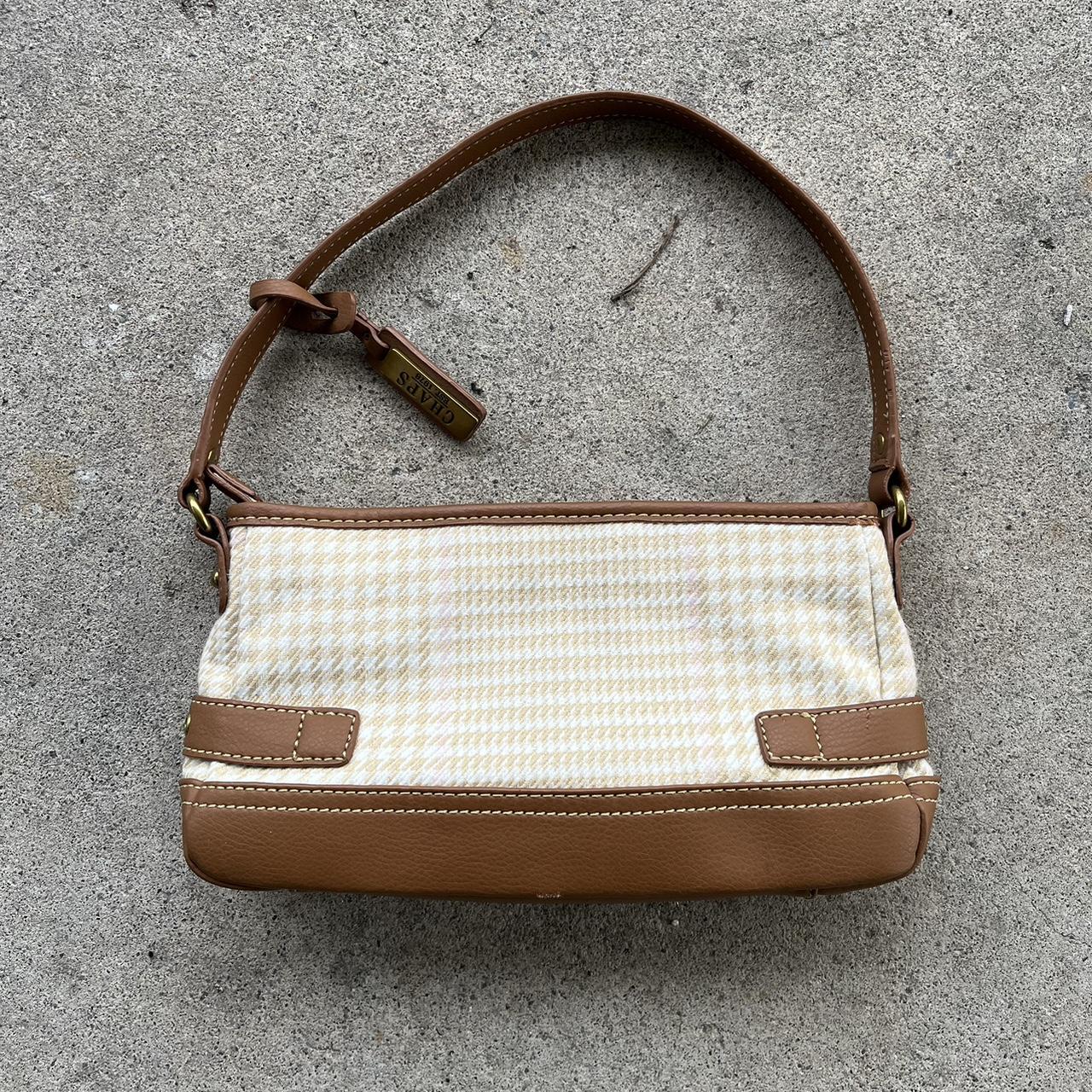 vintage chaps shoulder bag - Depop