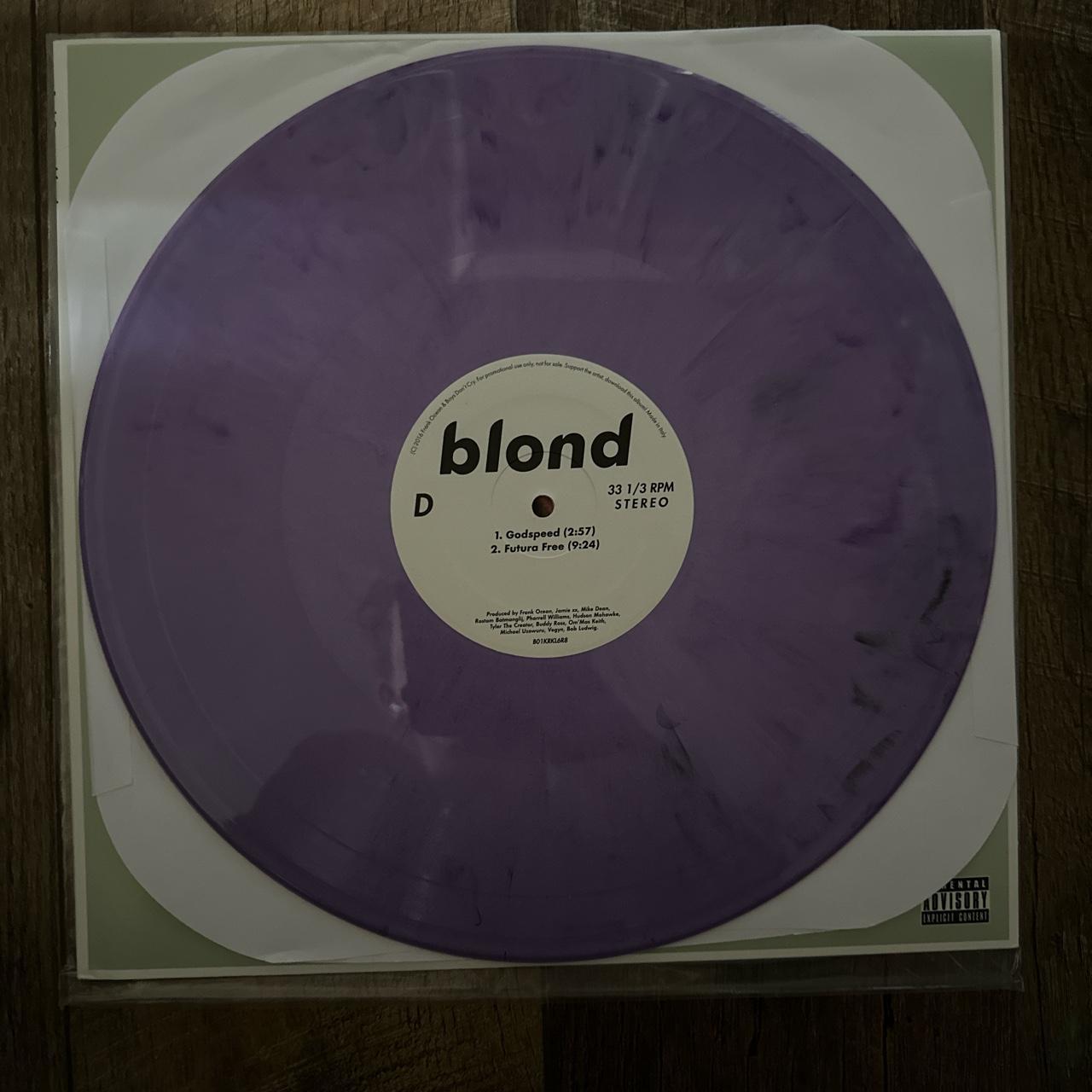 FRANK OCEAN VINYL - BLOND 2LP COLORED #new... - Depop